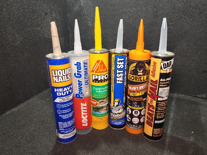 Construction Materials-Success with Construction Adhesives - Northern Built