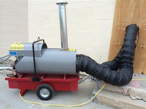 How to Temporarily Heat a Structure During Construction - Northern Built