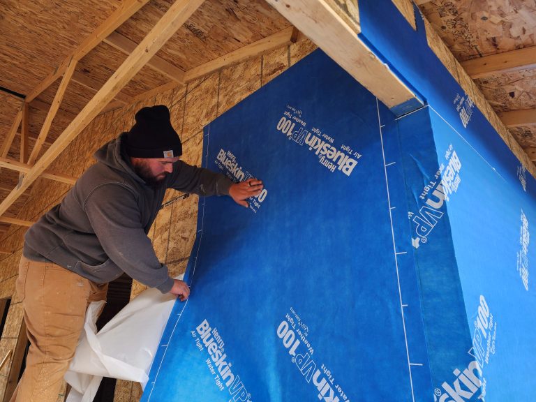 How to install a Window When Using a Self-Adhered WRB - Northern Built